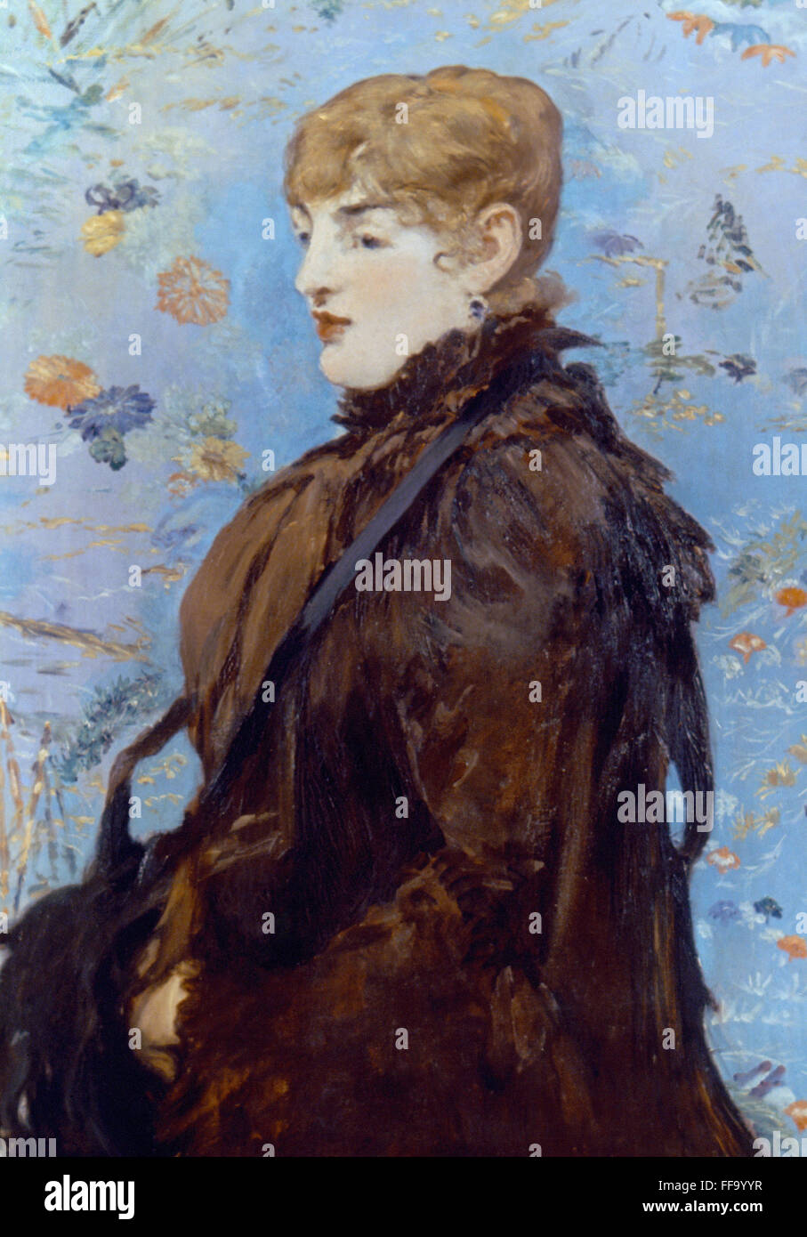 MANET: AUTUMN, 1881. /nOil on canvas by Edouard Manet Stock Photo - Alamy
