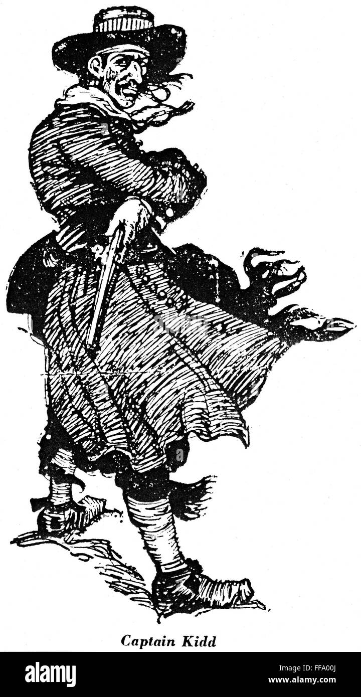 WILLIAM KIDD (c1645-1701). /nAlso known as Captain Kidd. Scottish ...