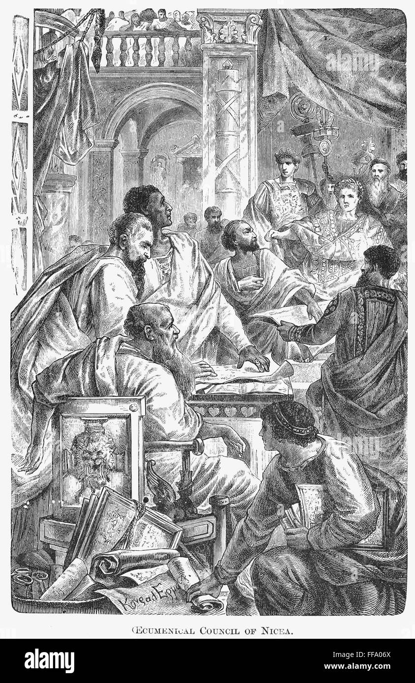 1st council of nicaea 325 hi-res stock photography and images - Alamy