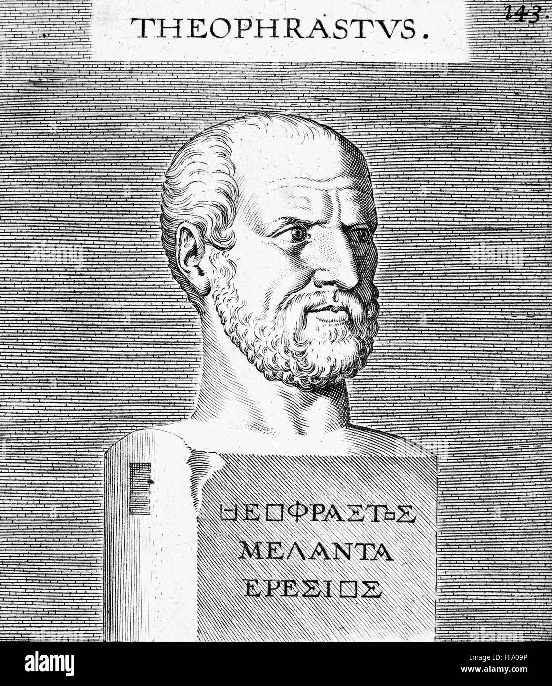 Theophrastus greek hi-res stock photography and images - Alamy
