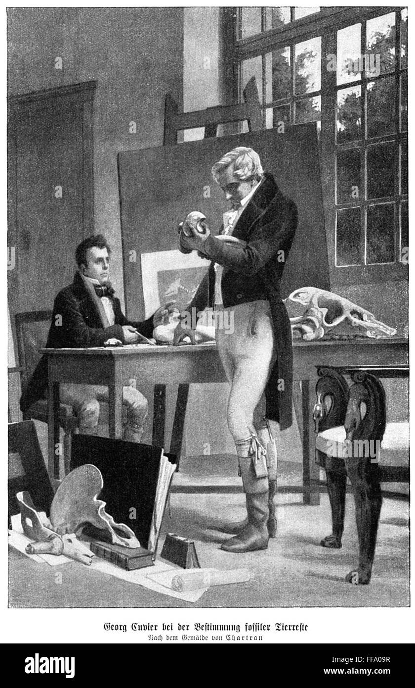 BARON GEORGES CUVIER /n(1769-1832). French naturalist and zoologist ...