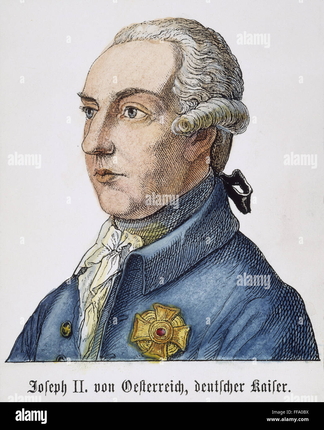 Portrait emperor joseph ii 1741 1790 hi-res stock photography and ...
