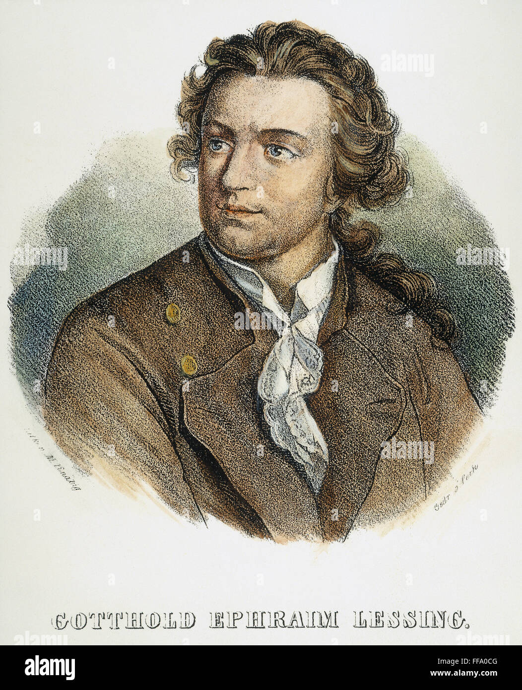 GOTTHOLD EPHRAIM LESSING /n(1729-1781). German dramatist and critic ...