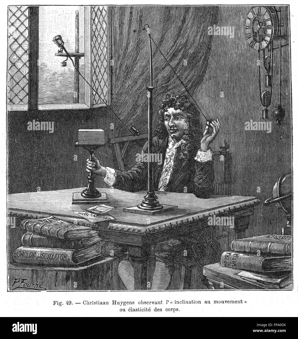 CHRISTIAN HUYGENS /n(1629-1695). Dutch mathematician and physicist ...