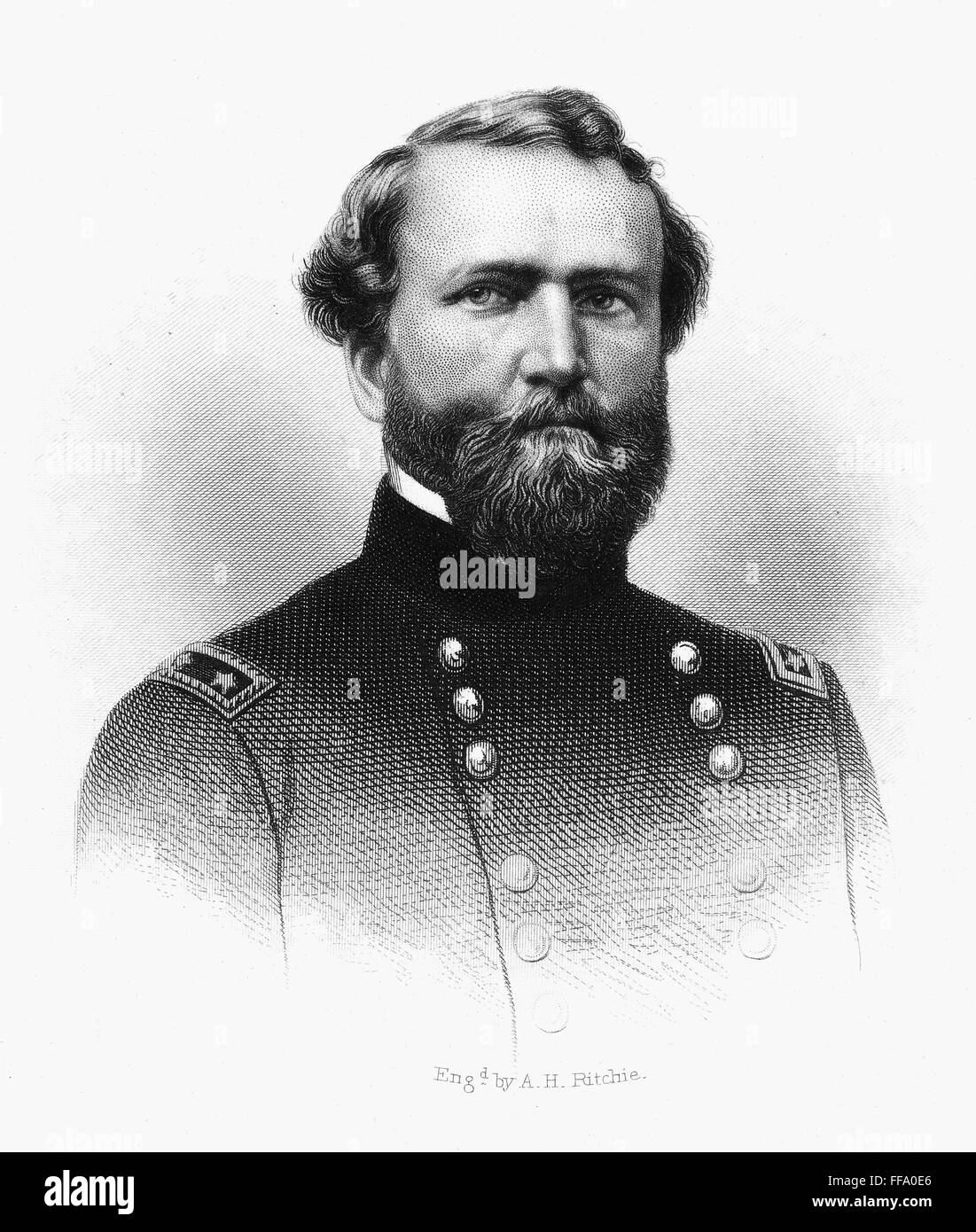 GEORGE HENRY THOMAS /n(1816-1870). American army officer and commander. Steel engraving ...