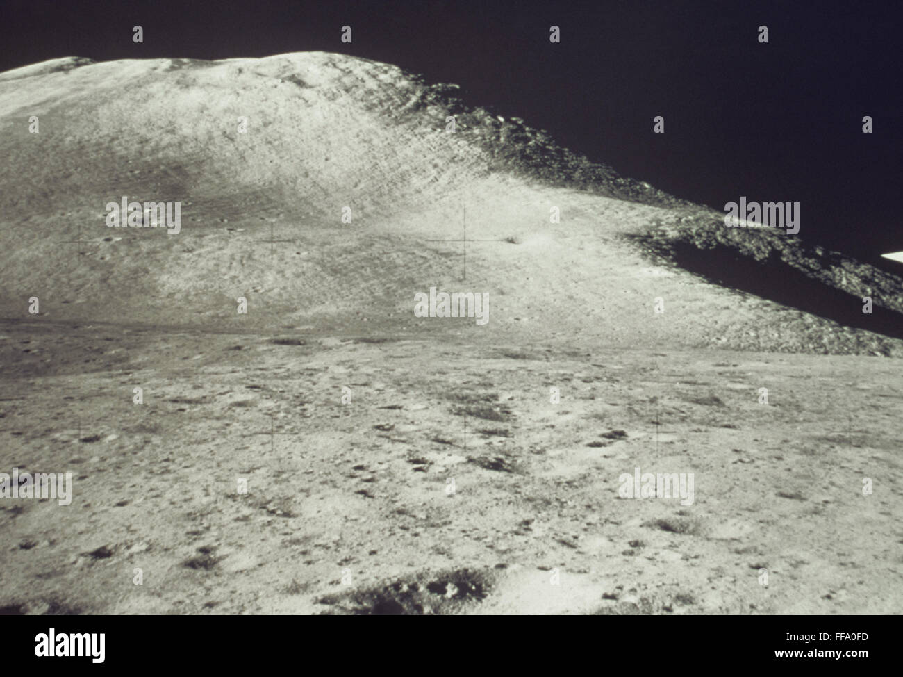 APOLLO 15: MOON VIEW. /nView of Hadley (Delta) with St. George Crater ...