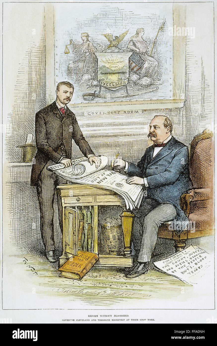 Newspaper cartoon hi-res stock photography and images - Alamy