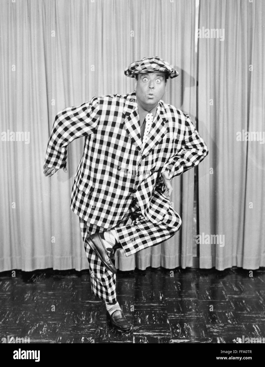 JACKIE GLEASON (1916-1987). /nAmerican comedian. In his famous 'And ...