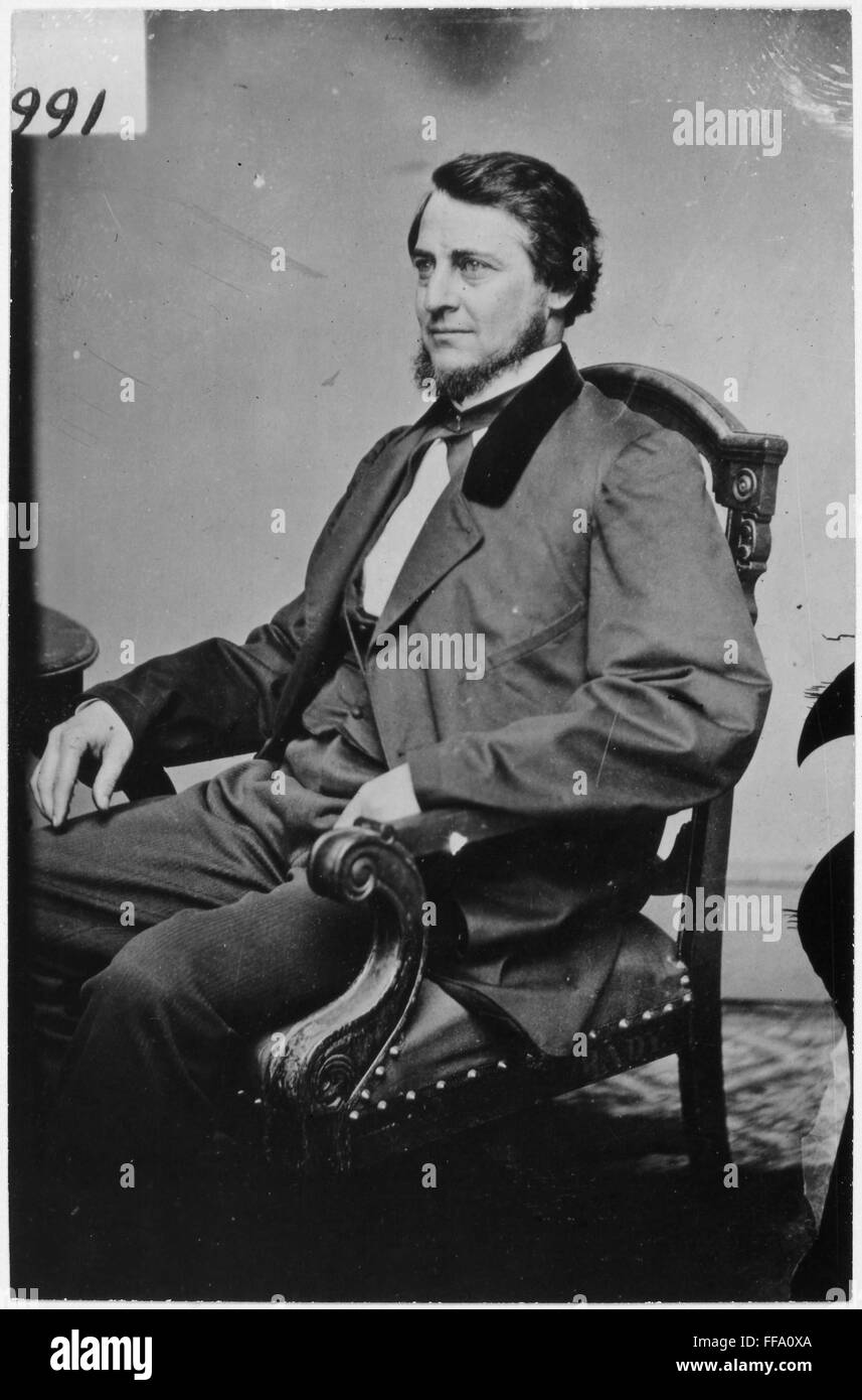 CLEMENT VALLANDIGHAM /n(1820-1871). American politician. Original carte ...
