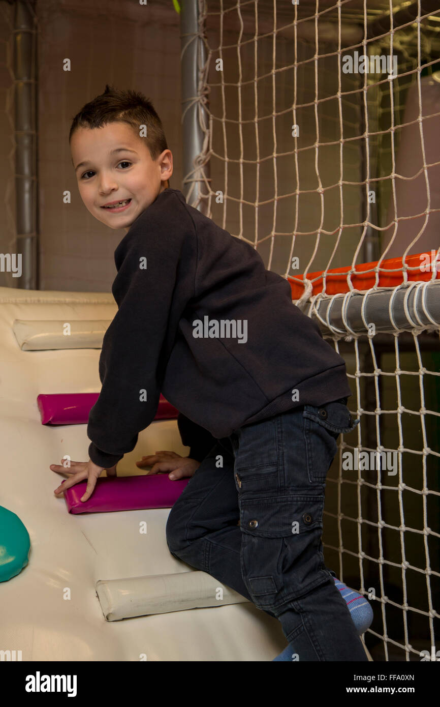 Boy at playground hi-res stock photography and images - Alamy