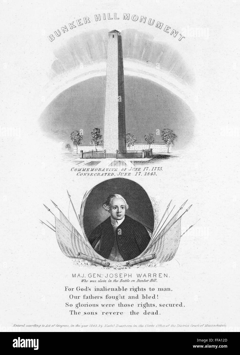 JOSEPH WARREN (1741-1775). /nAmerican physician and Revolutionary ...