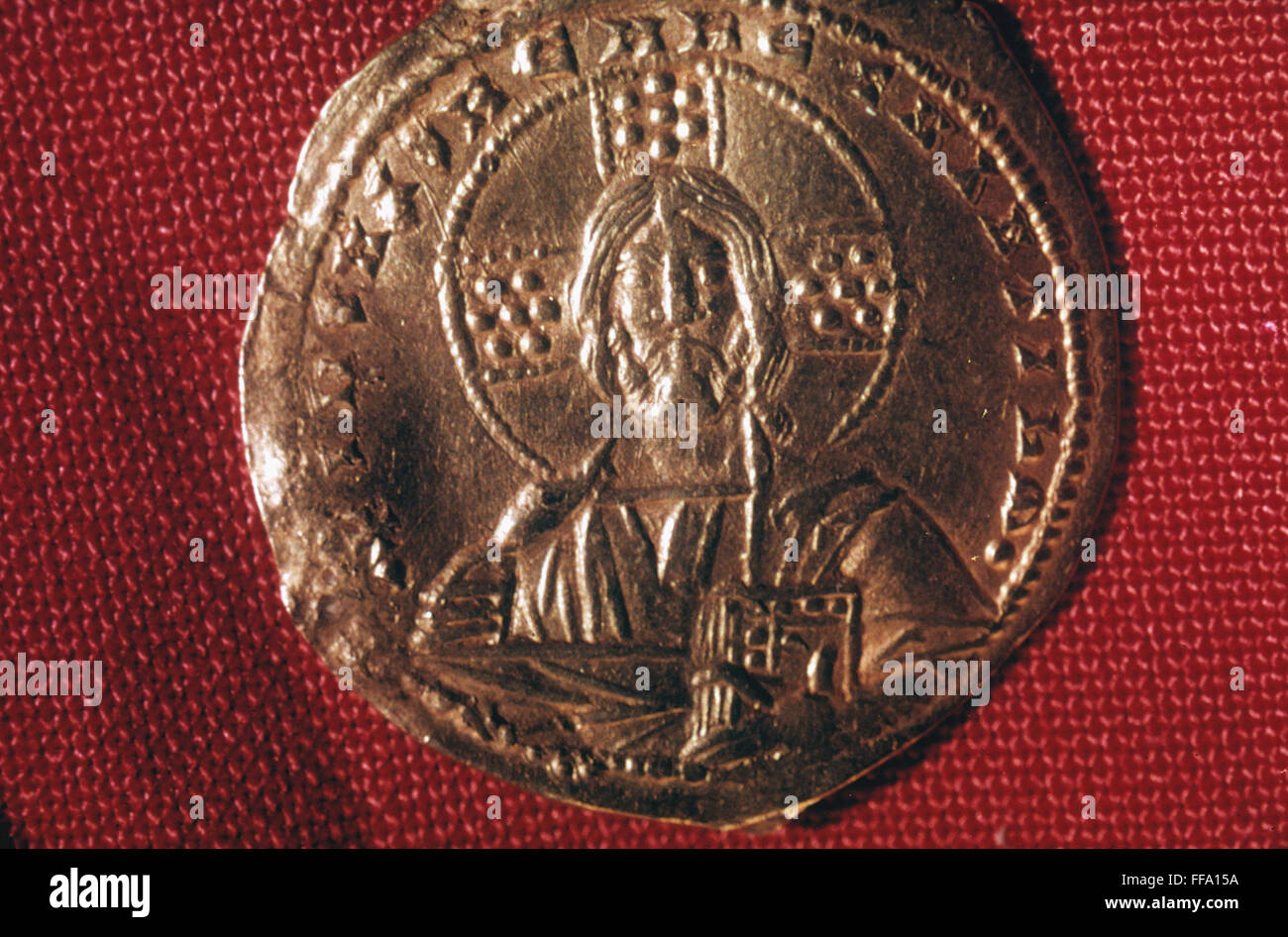 BYZANTIUM: BEZANT. /nGold, 4.55 grams Stock Photo - Alamy