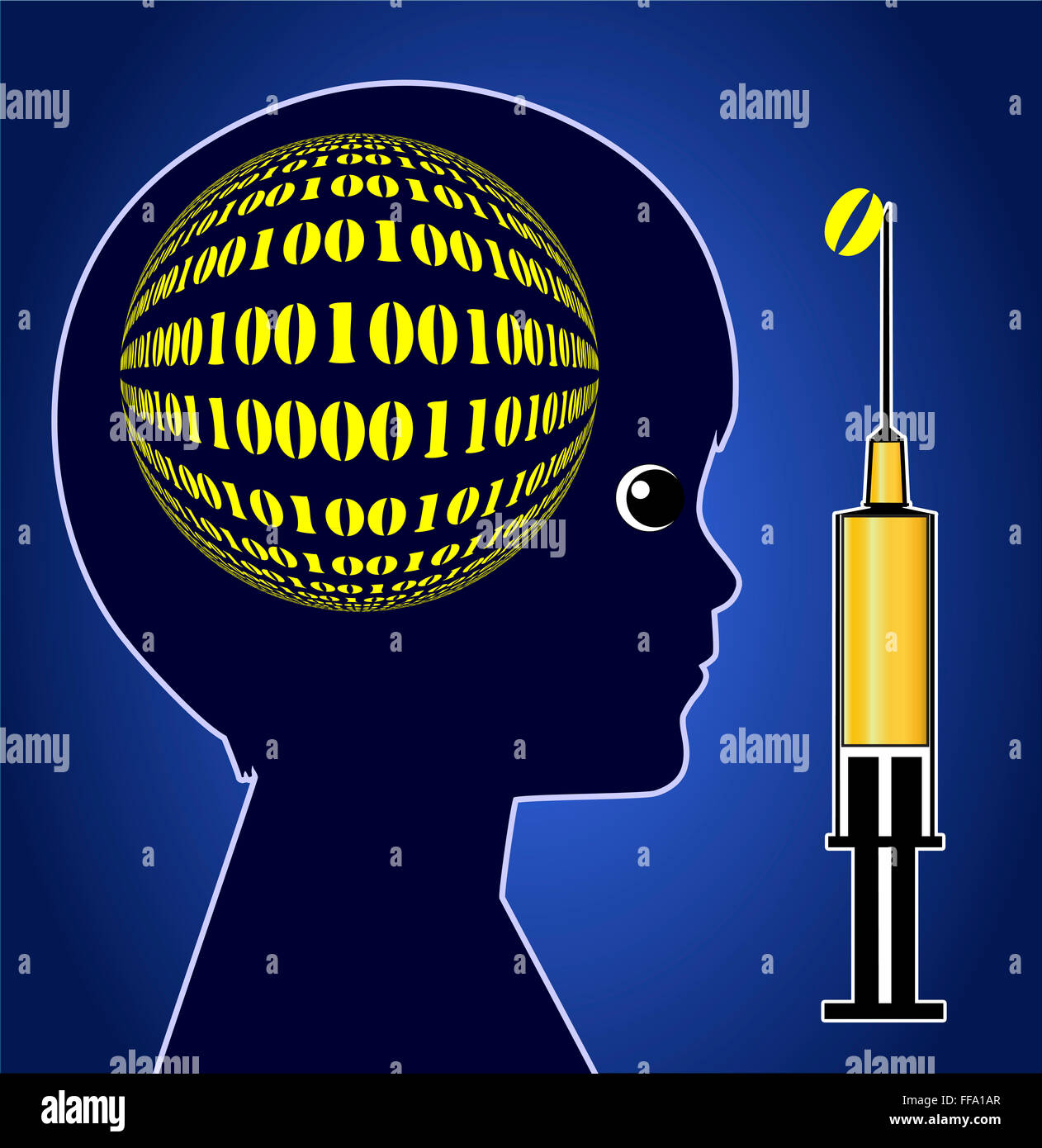 Artificial Intelligence of Child Stock Photo - Alamy