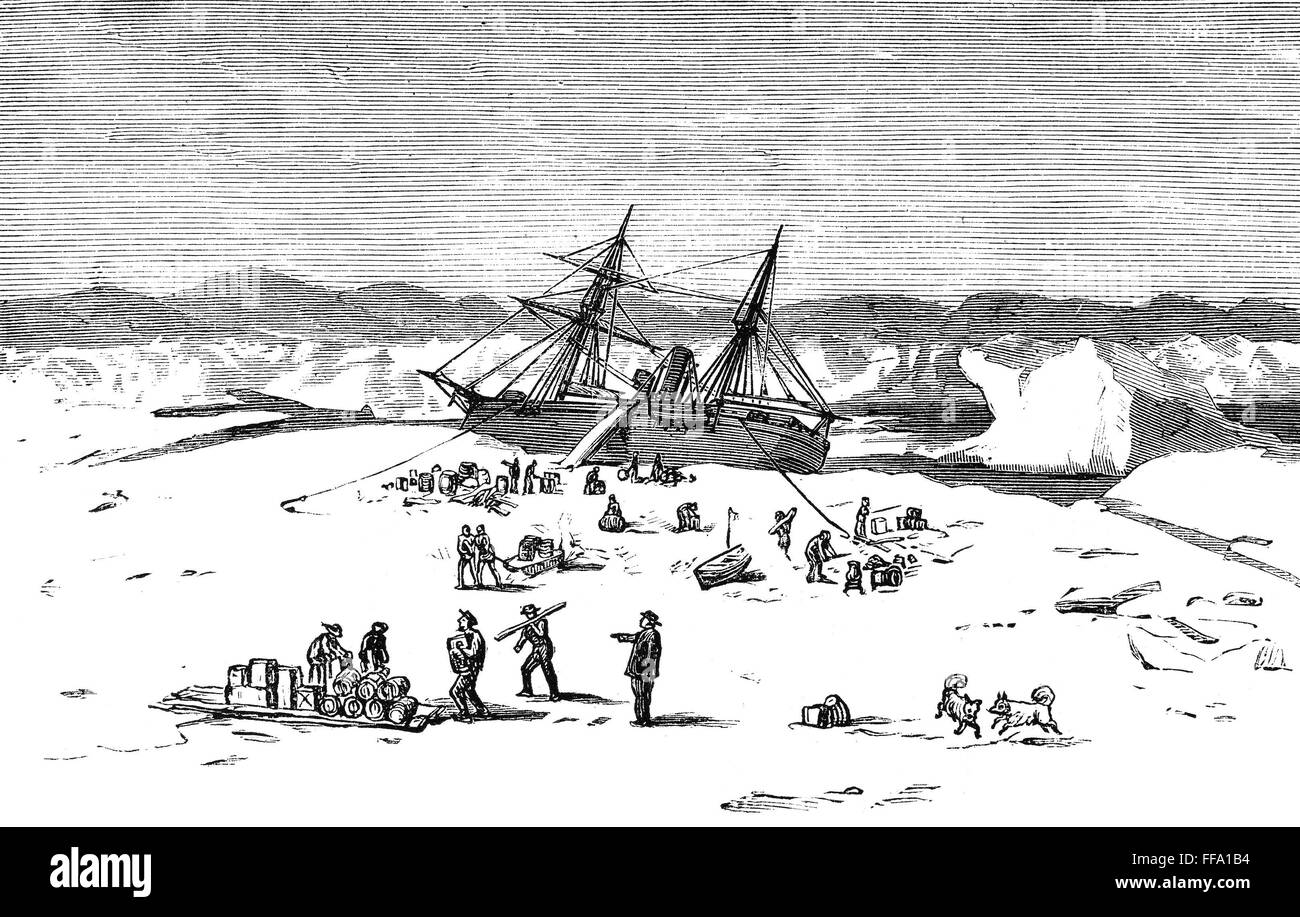 CHARLES FRANCIS HALL/n(1821-1871). American explorer. The highest point ...