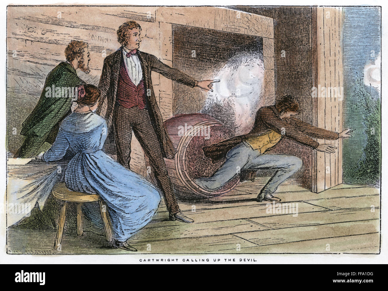 PETER CARTWRIGHT /n(1785-1872). American Methodist cleric. Wood ...