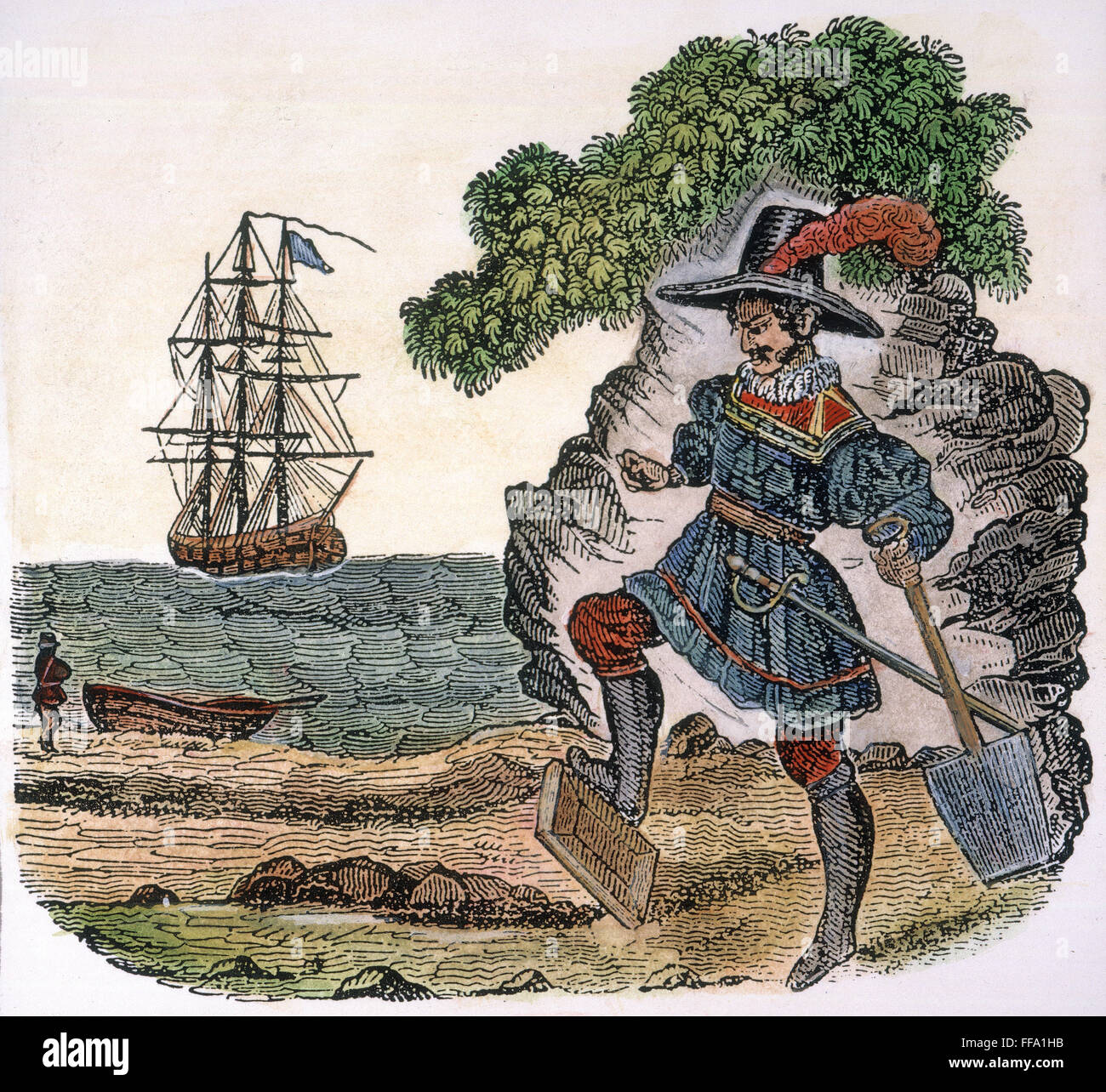 Captain kidd portrait High Resolution Stock Photography and Images - Alamy