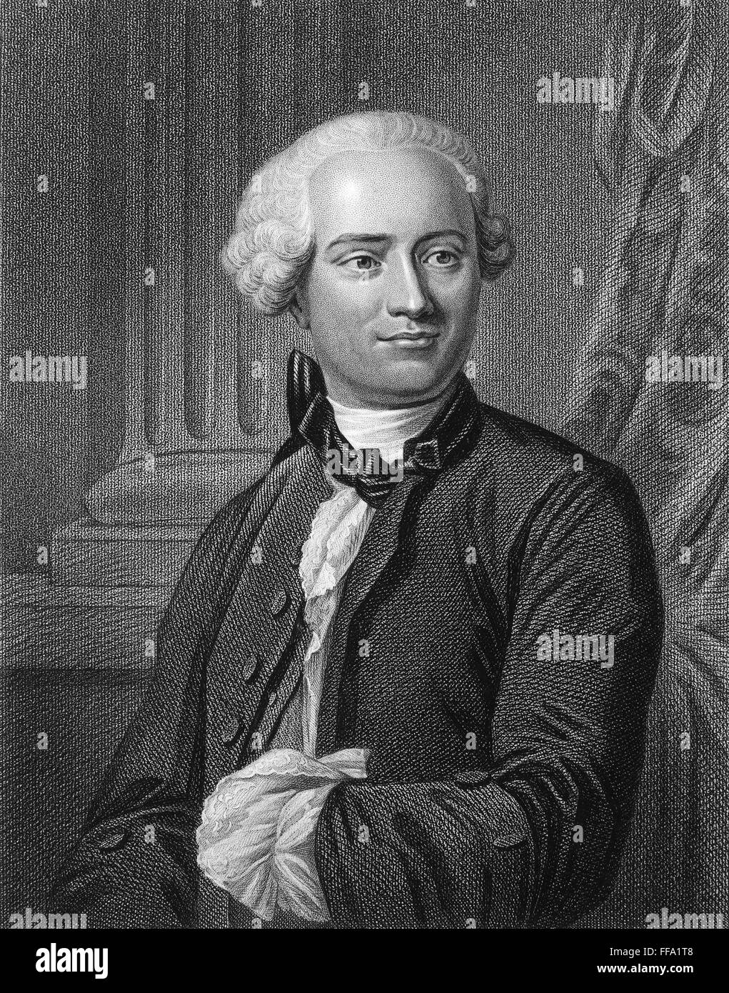 JEAN LE ROND D' ALEMBERT /n(1717-1783). French mathematician, scientist ...