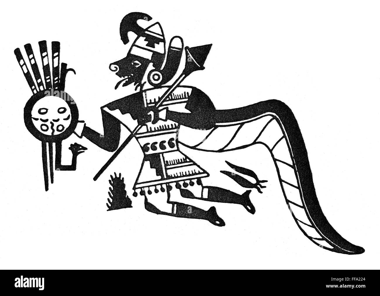 INCAN GOD OF WAR. /nThe flying monster-god of war of the Incas in Peru ...