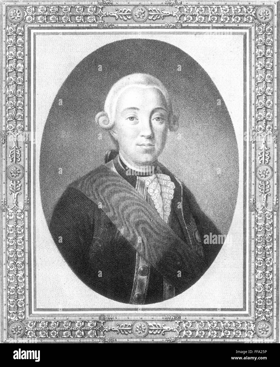 PETER III (1728-1762). /nCzar of Russia, 1762. Stipple engraving, early ...