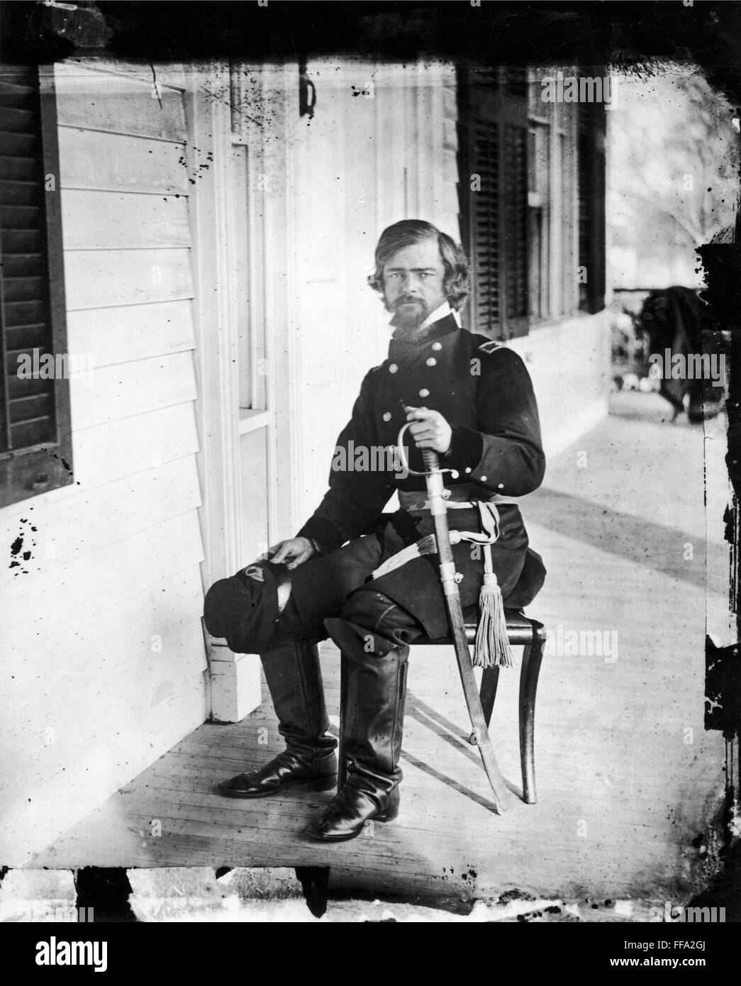 ISAAC INGALLS STEVENS /n(1818-1862). American army officer. Wood ...