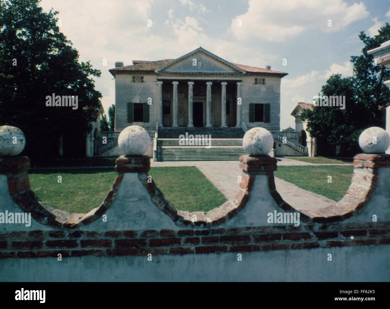 PALLADIO: VILLA BADOER. /nDesigned by Andrea Palladio, c1556. /nFratta ...