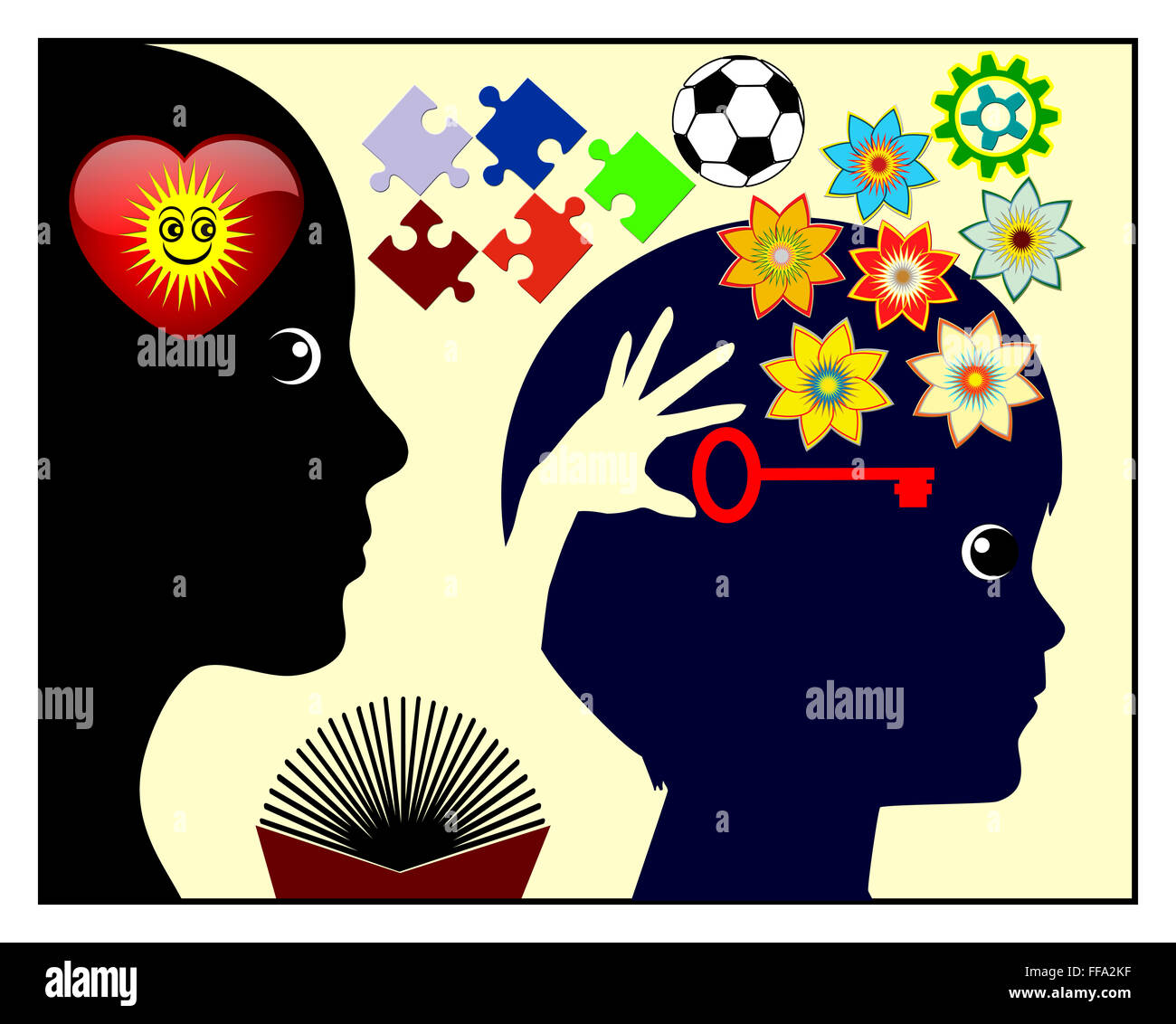 Early educator Cut Out Stock Images & Pictures - Alamy