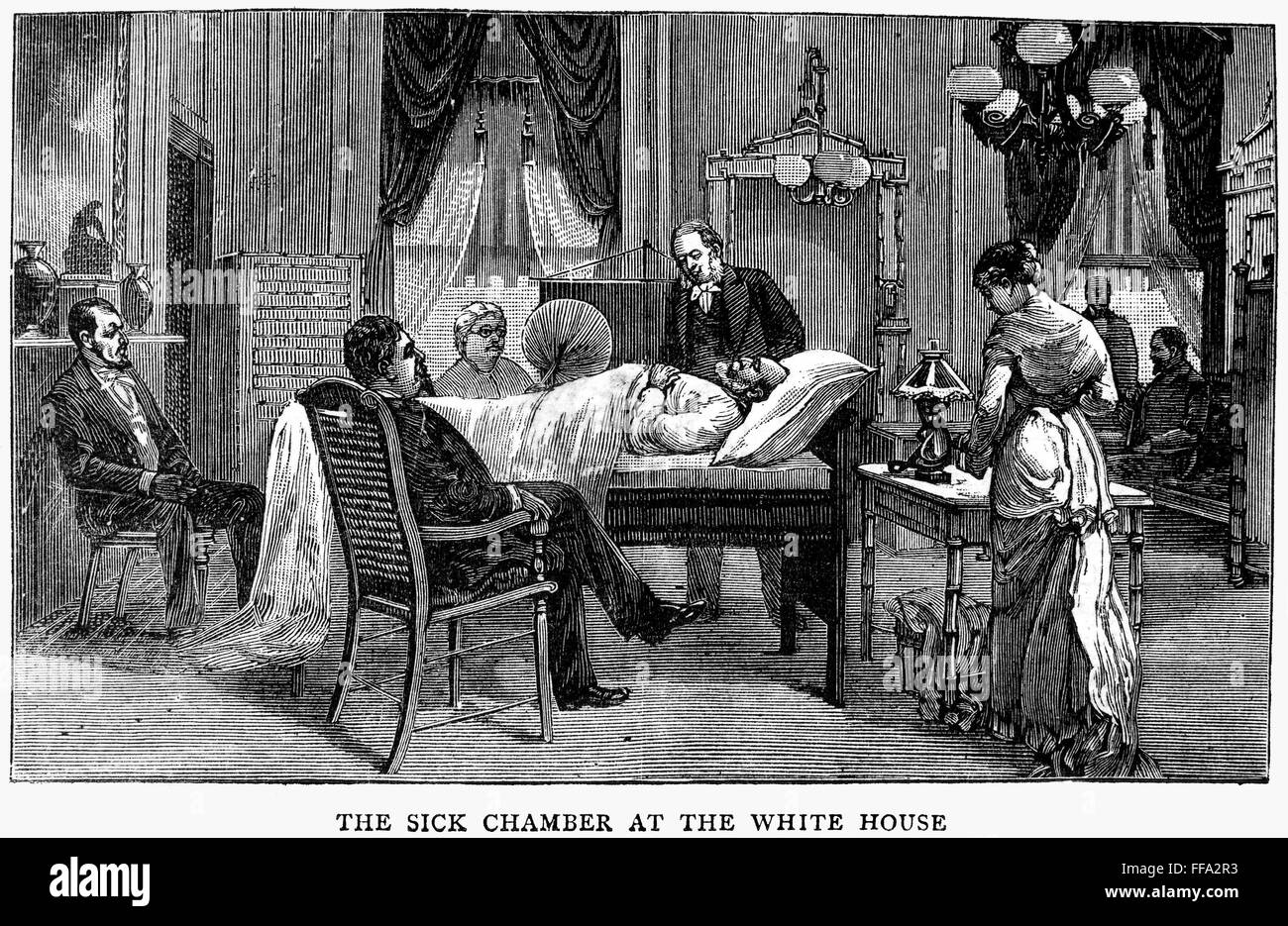 GARFIELD ASSASSINATION. /nAftermath of the Assassination of President ...