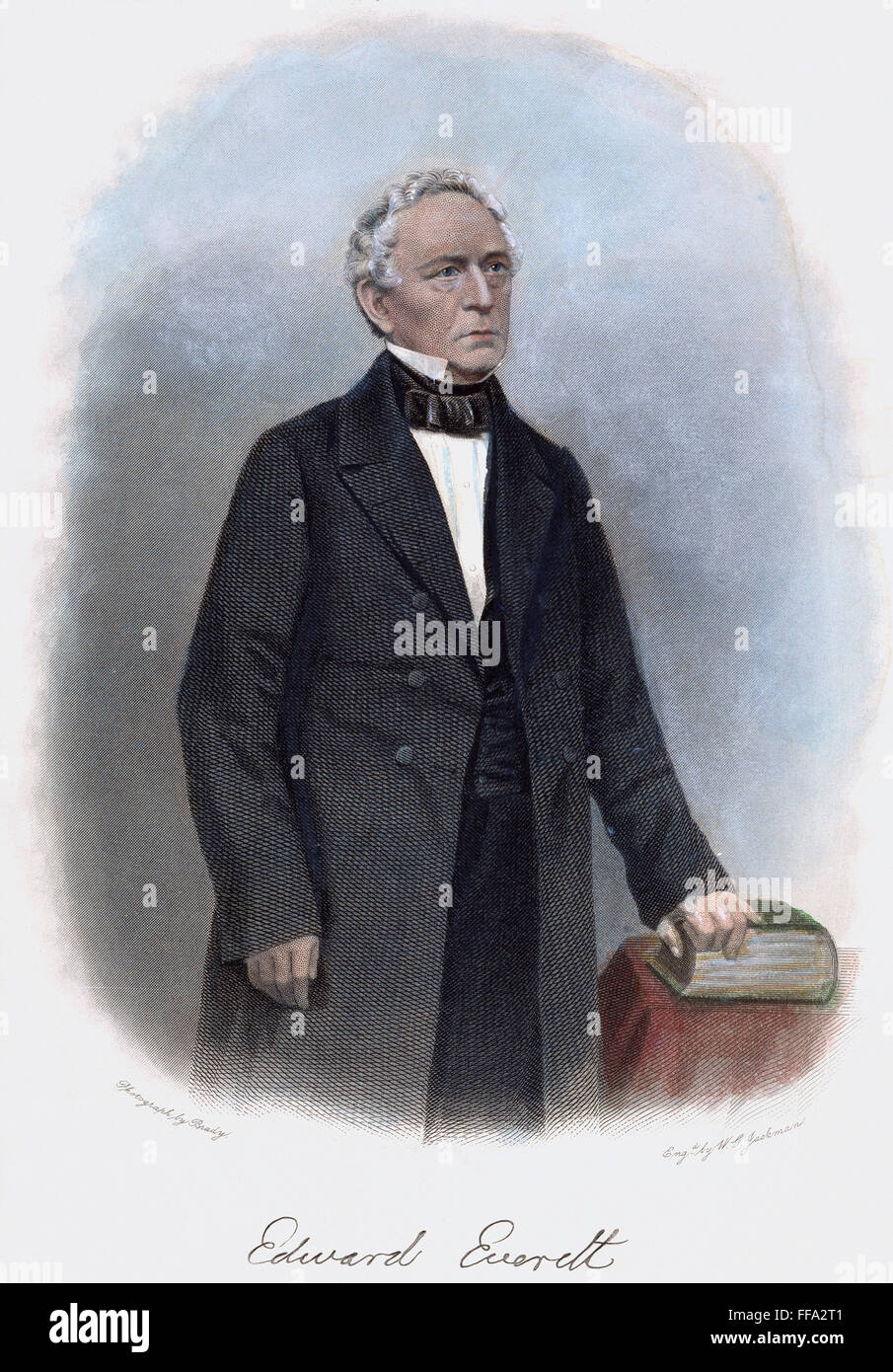 EDWARD EVERETT (1794-1865). /nAmerican Unitarian clergyman, orator, and ...