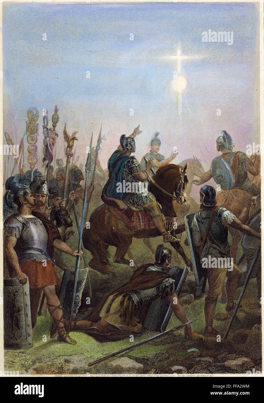 CONSTANTINE CONVERSION. /nConversion of Roman Emperor Constantine I ...