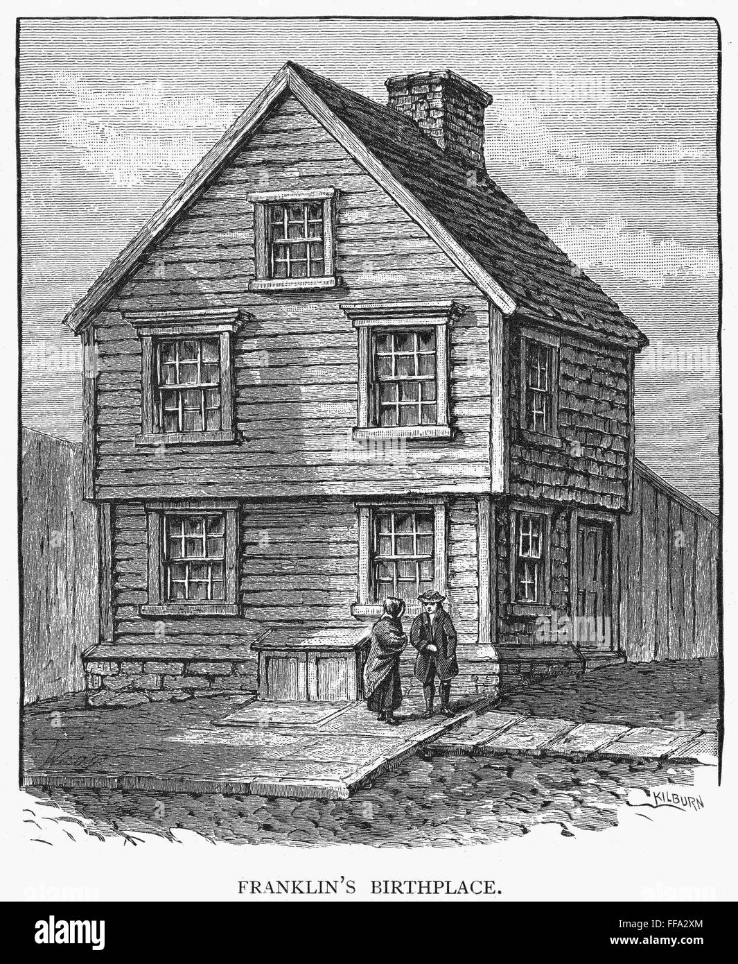 BENJAMIN FRANKLIN (1706-1790). /nAmerican printer, publisher, scientist ...