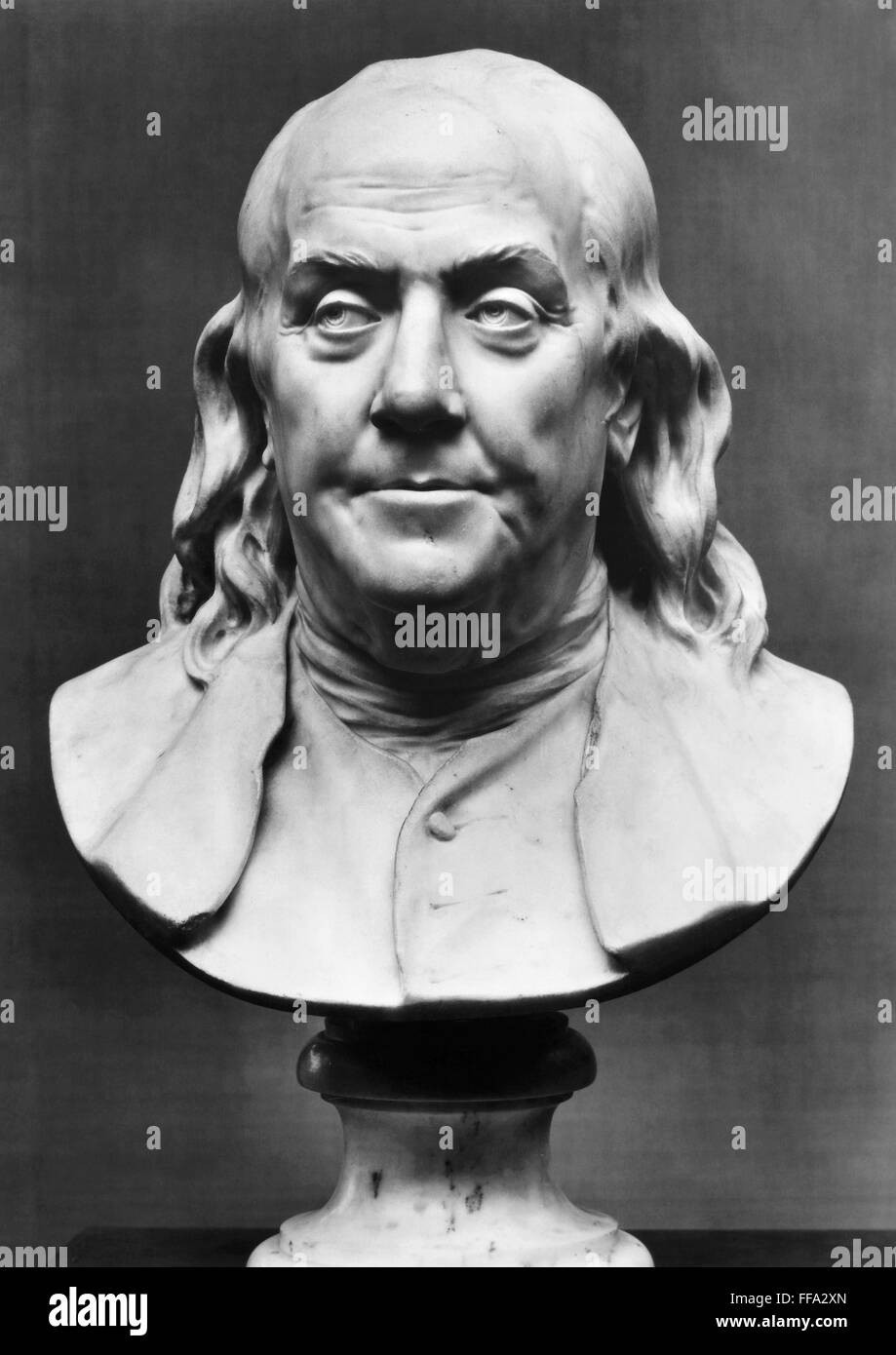 BENJAMIN FRANKLIN (1706-1790). /nAmerican printer, publisher, scientist ...