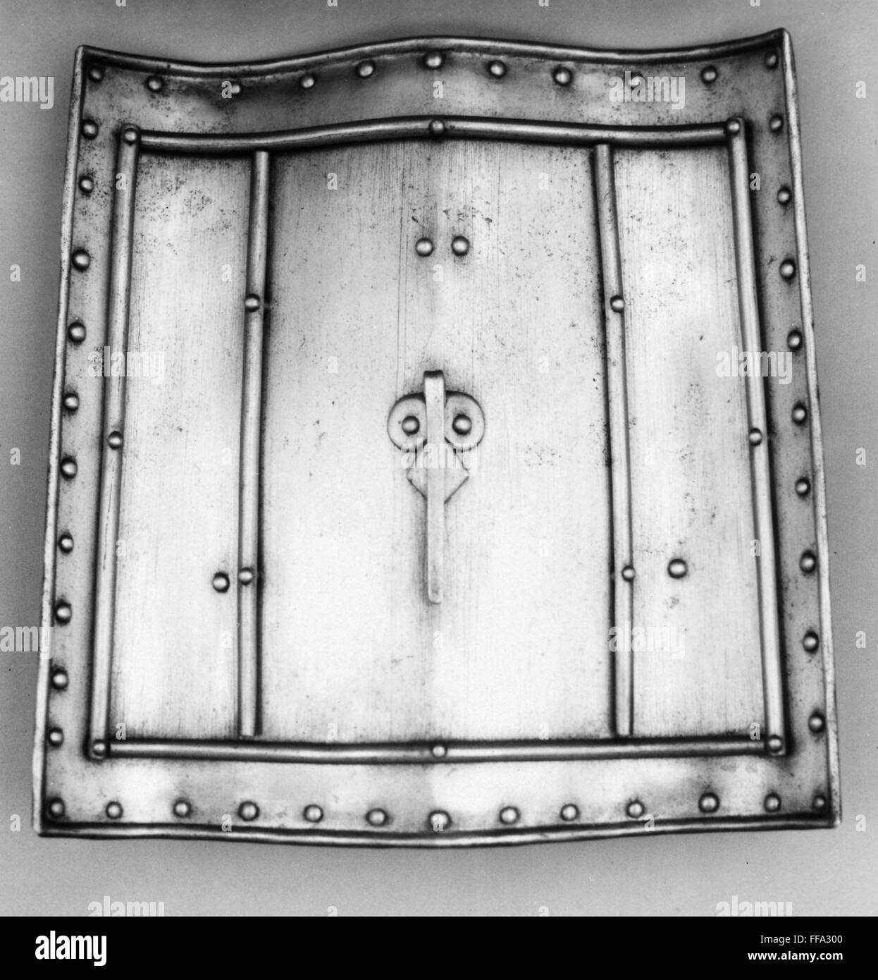 BUCKLER SHIELD, 1525. /nItalian buckler shield, 1525 Stock Photo - Alamy