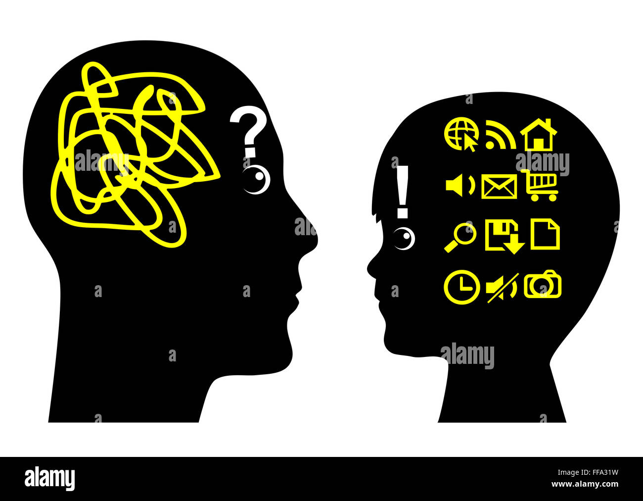 Learn generation Cut Out Stock Images & Pictures - Alamy