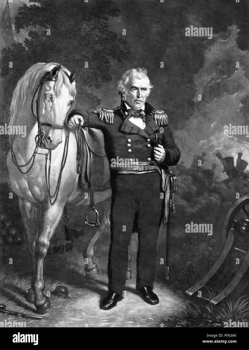 ZACHARY TAYLOR (1784-1850). /nTwelfth President of the United States ...