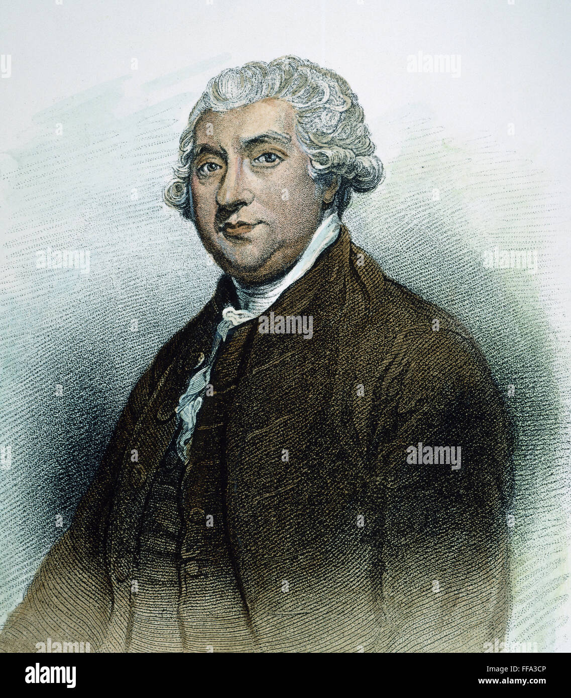 JAMES BOSWELL (1740-1795). /nEnglish author. Stipple engraving, English ...