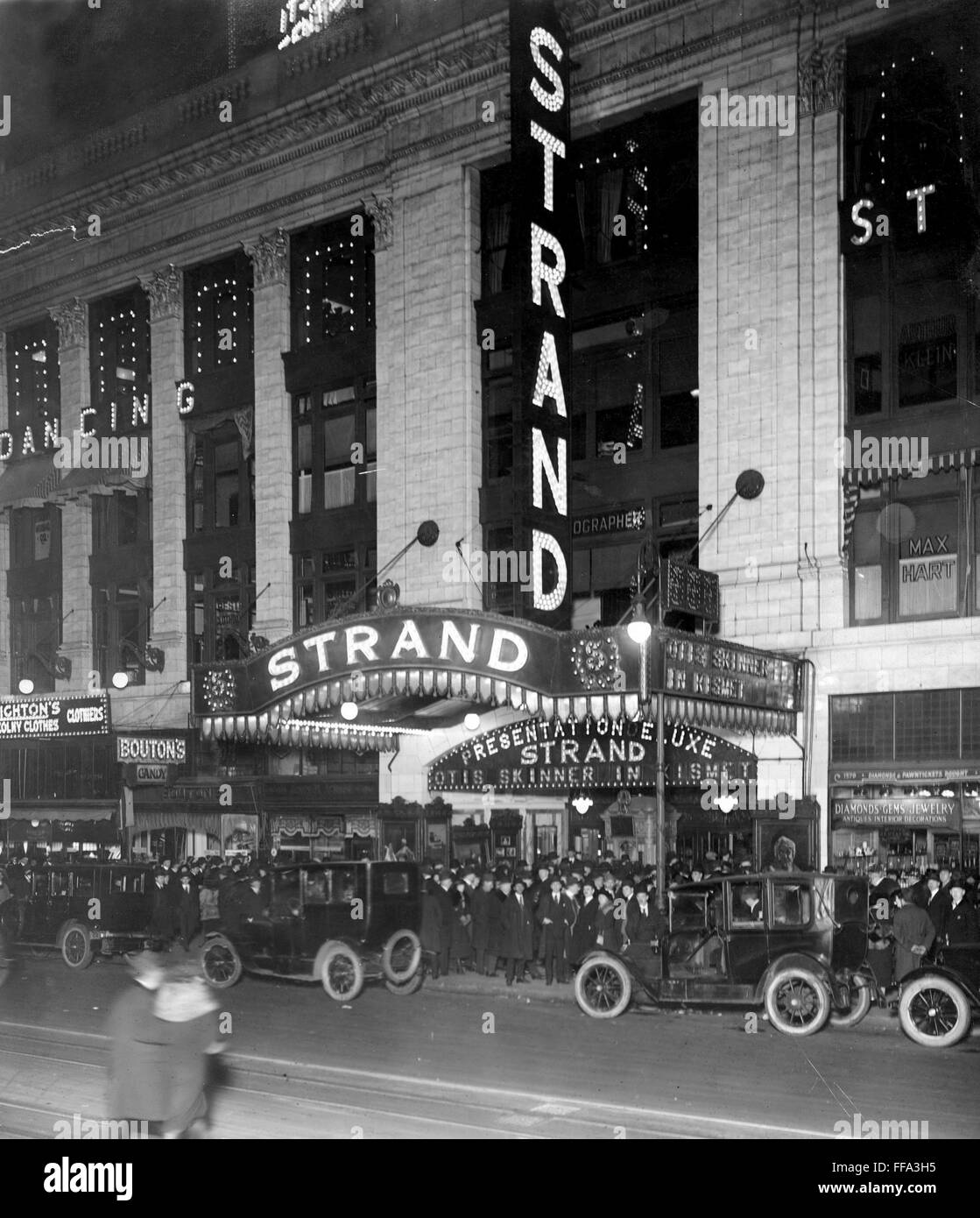 MOVIE THEATRE, 1920. /nThe Strand, in Times Square, New York City, 1920 ...