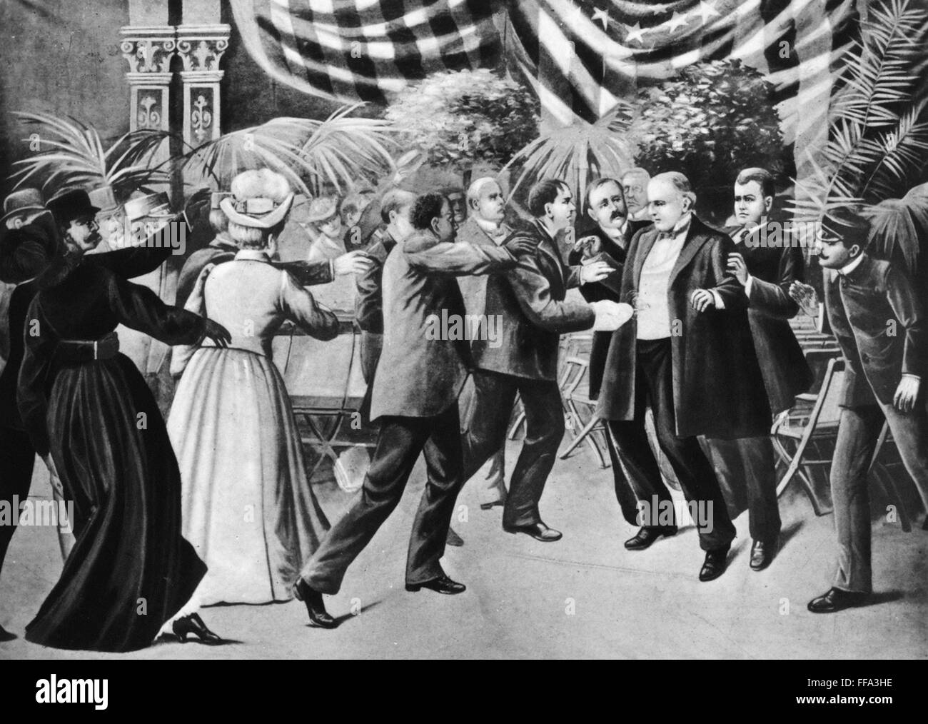 McKINLEY ASSASSINATION. /nThe assassination of President William ...