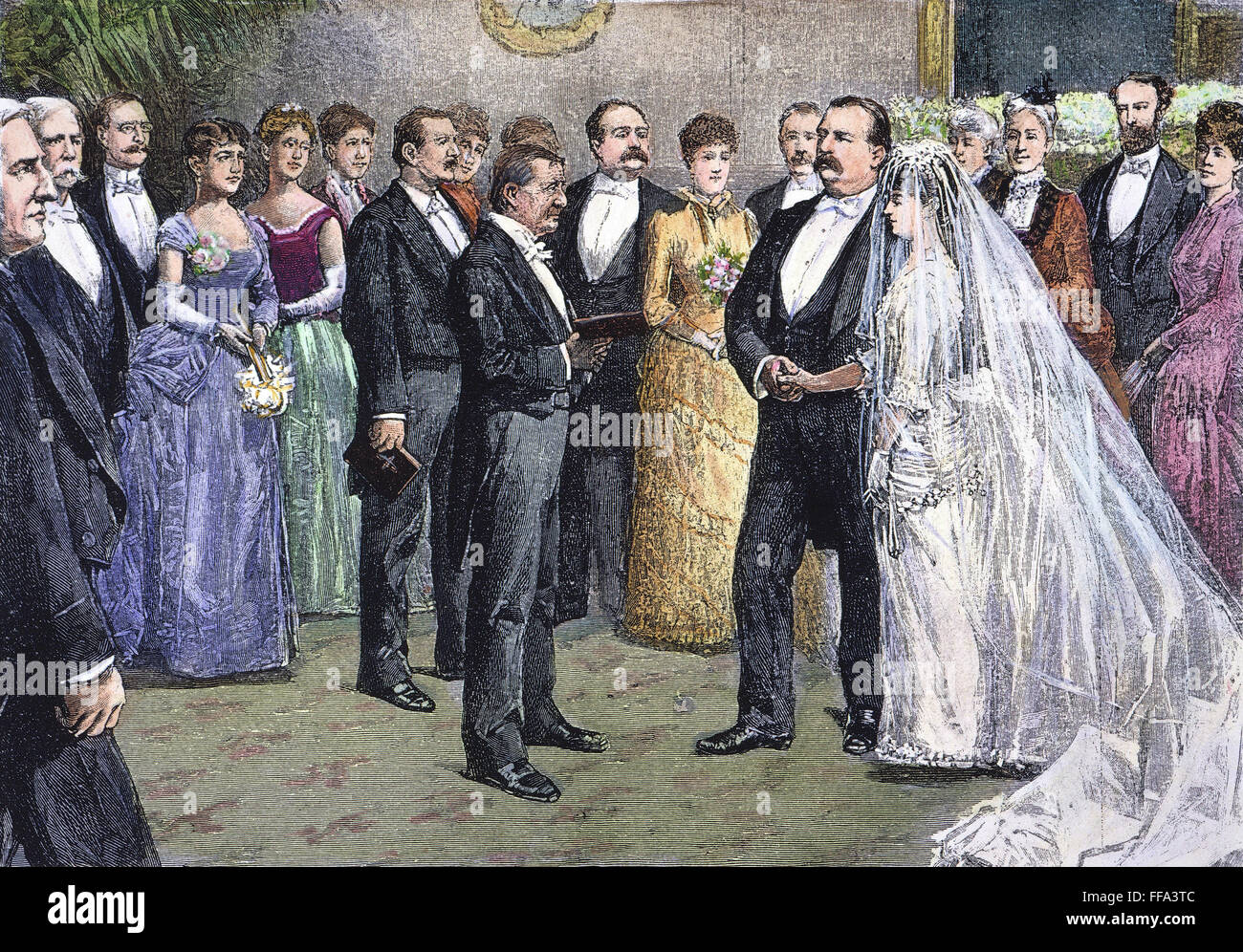 GROVER CLEVELAND: WEDDING. /nPresident Grover Cleveland's marriage to ...