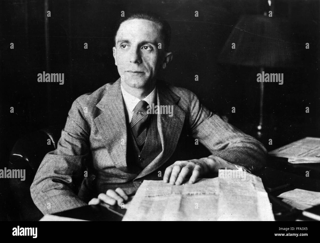 JOSEPH GOEBBELS (1897-1945). /nGerman Nazi party leader Stock Photo - Alamy
