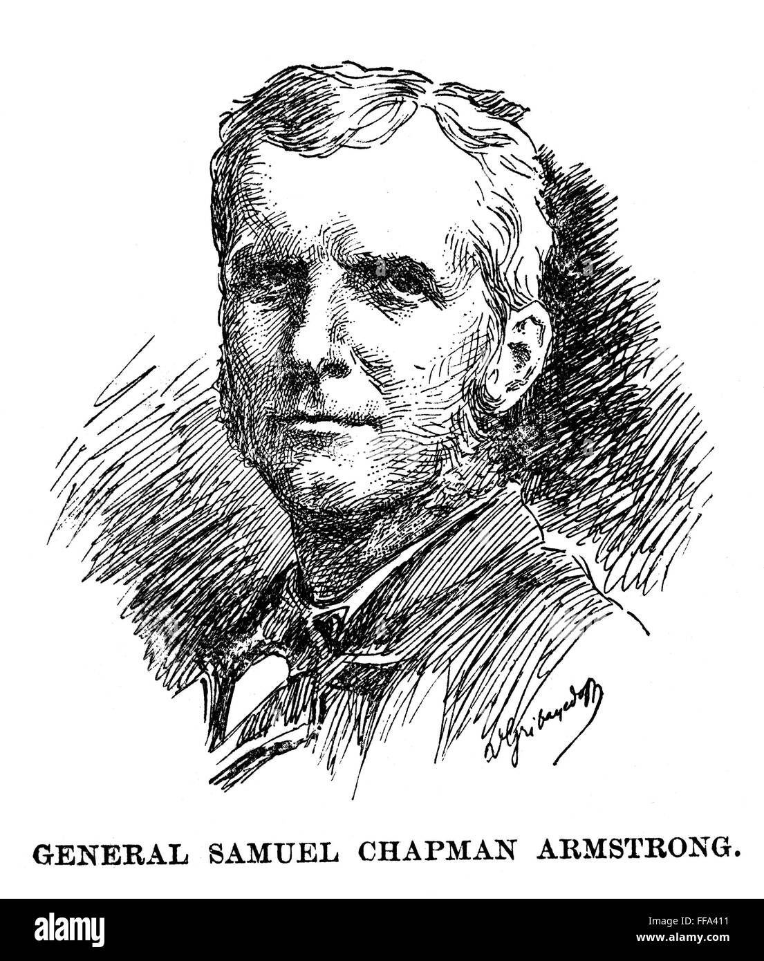 SAMUEL CHAPMAN ARMSTRONG /n(1839-1893). American army officer and ...