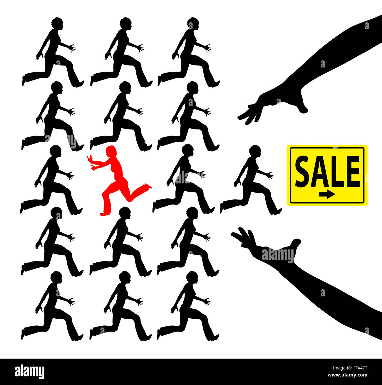 Shopping trickery hi-res stock photography and images - Alamy