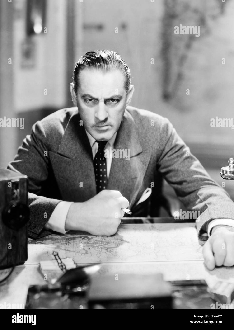 JOHN BARRYMORE (1882-1942). /nAmerican actor. In a scene from 'Night ...