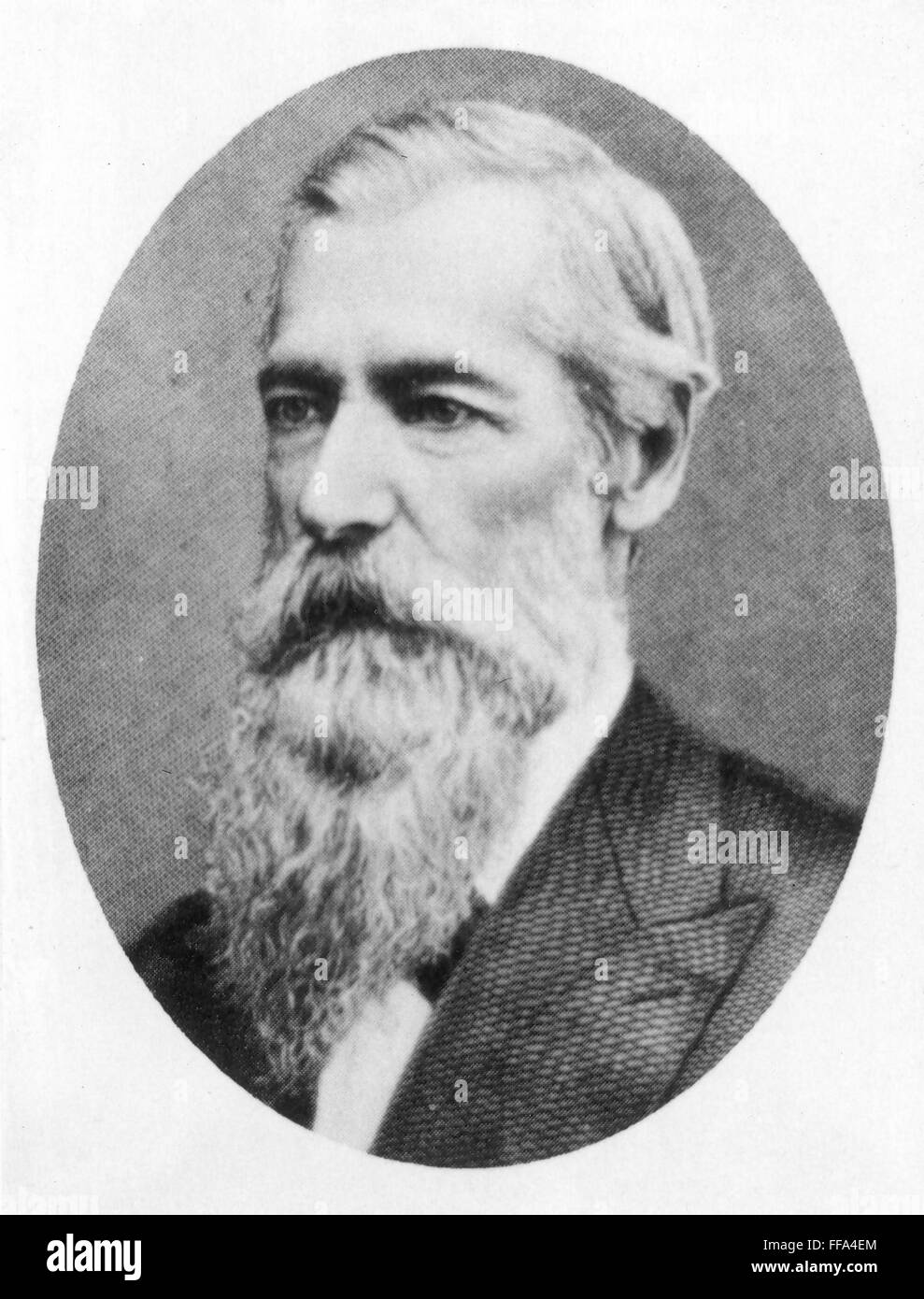 MARK HOPKINS (1813-1878)./nAmerican financier and railroad promoter ...