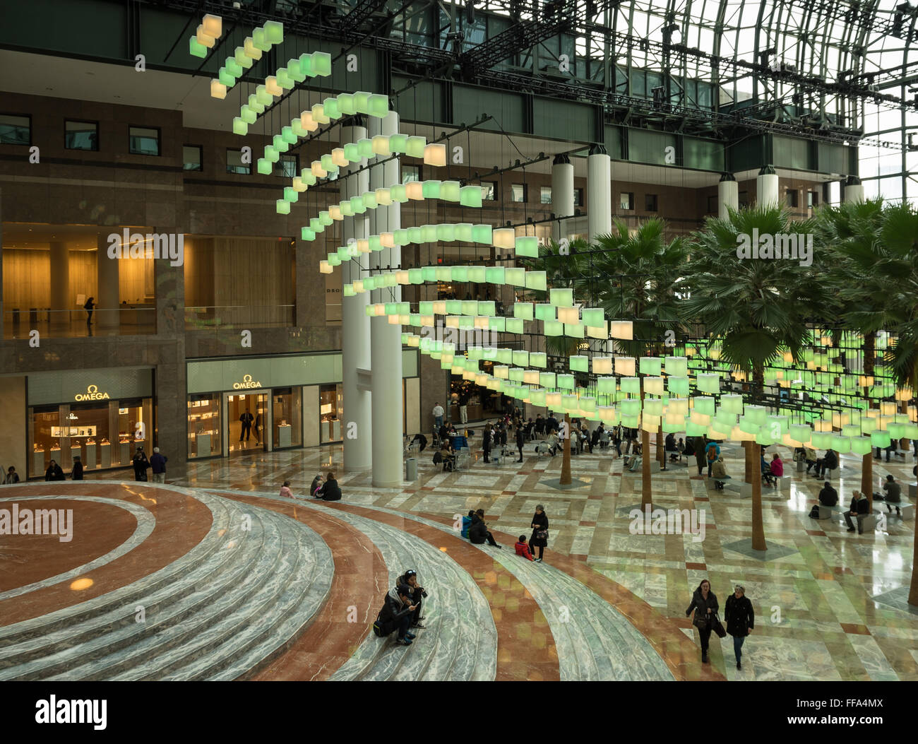 The Winter Garden of Brookfield Place in the Financial District, NYC ...