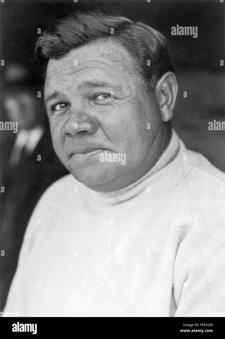 GEORGE H. RUTH (1895-1948). /nKnown as Babe Ruth, American professional ...