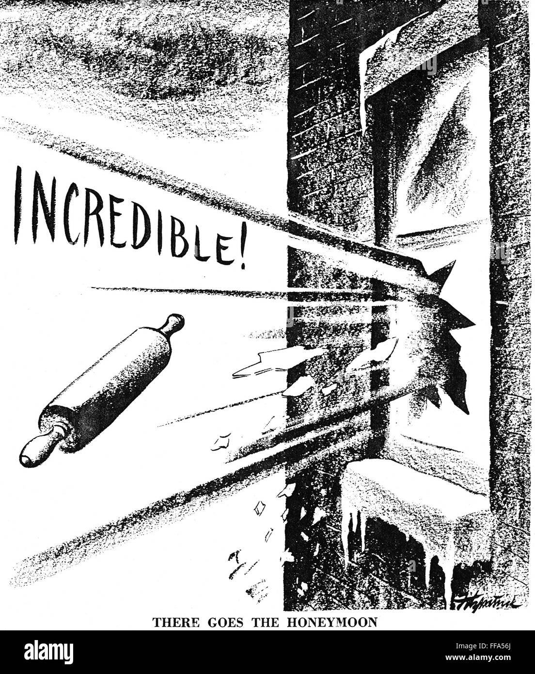 EISENHOWER CABINET, 1952. /nAmerican cartoon by Daniel R. Fitzpatrick ...