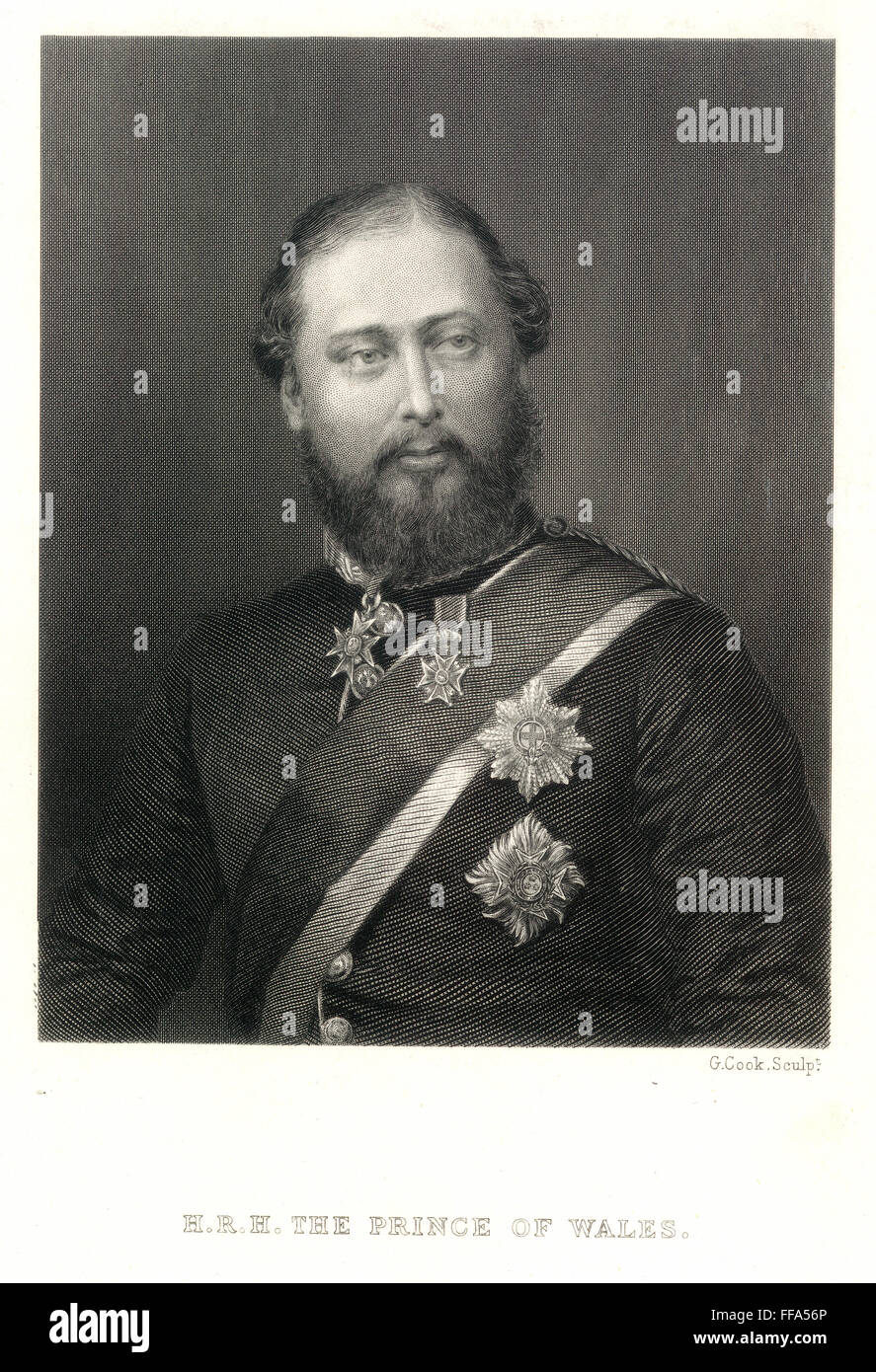 EDWARD VII (1841-1910). /nKing of Great Britain, 1901-10. As the Prince ...