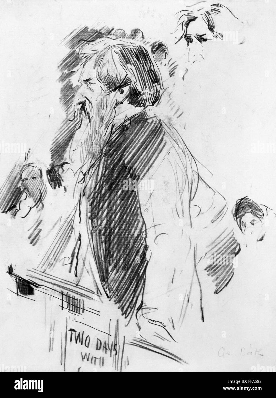 WILLIAM BOOTH (1829-1912). /nKnown as General Booth. English religious ...