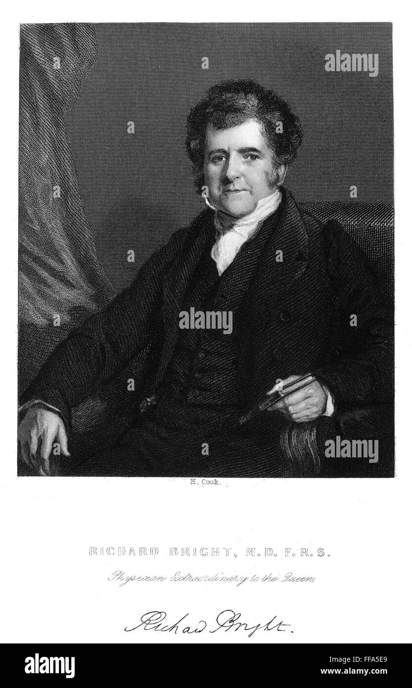 Richard bright 1789 1858 english physician hi-res stock photography and ...