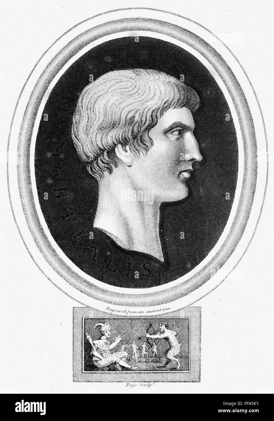 MARTIAL, 1st century. /nMarcus Valerius Martialis. Roman epigrammatist ...